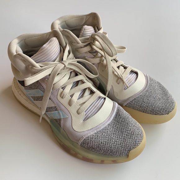 adidas | Shoes | Adidas Marquee Boost High Top Basketball Shoes Size 95 ...
